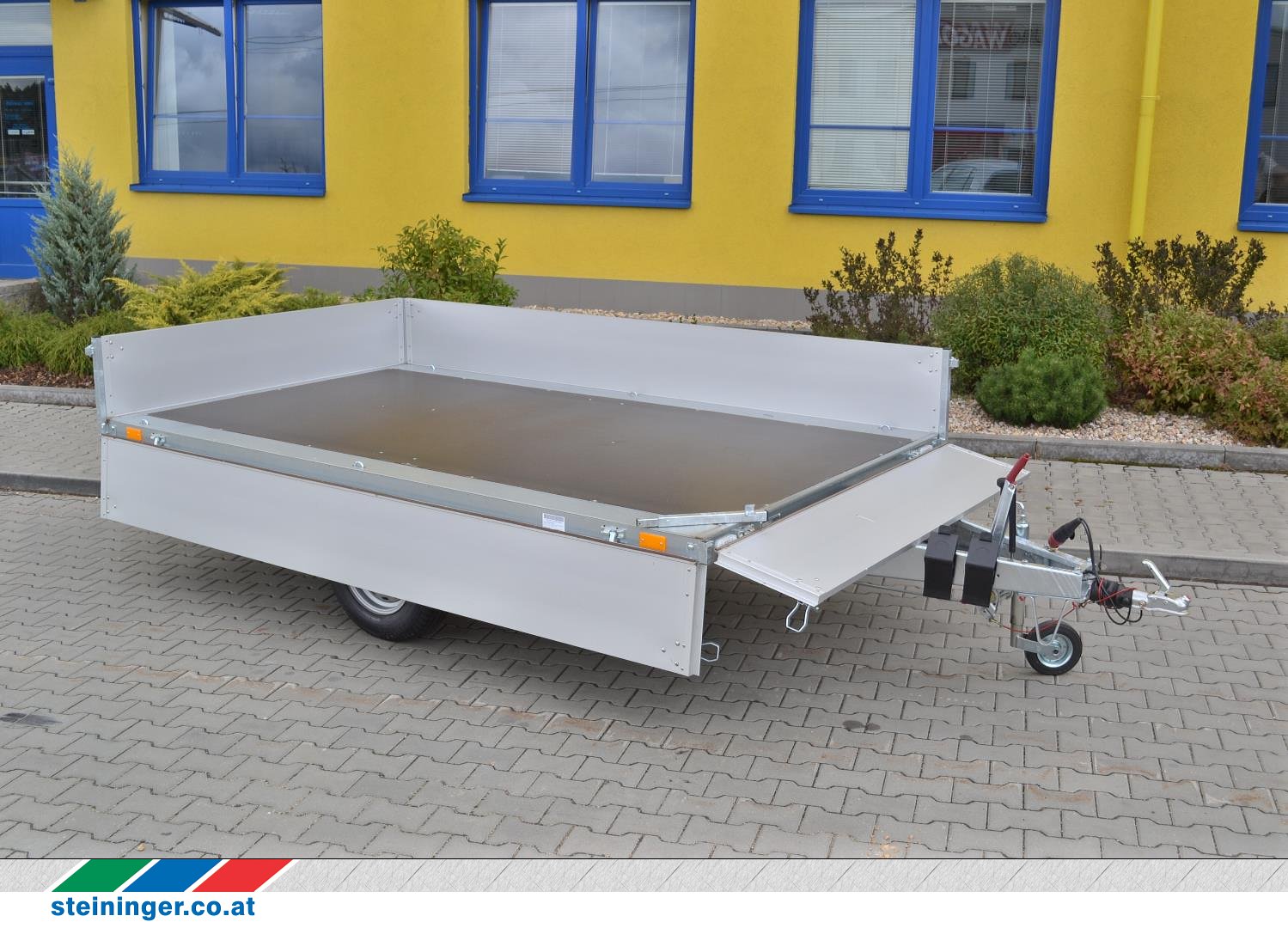 Agados Hochlader Alu, einachs und zweiachs VZ 22 Express | Anhänger ...