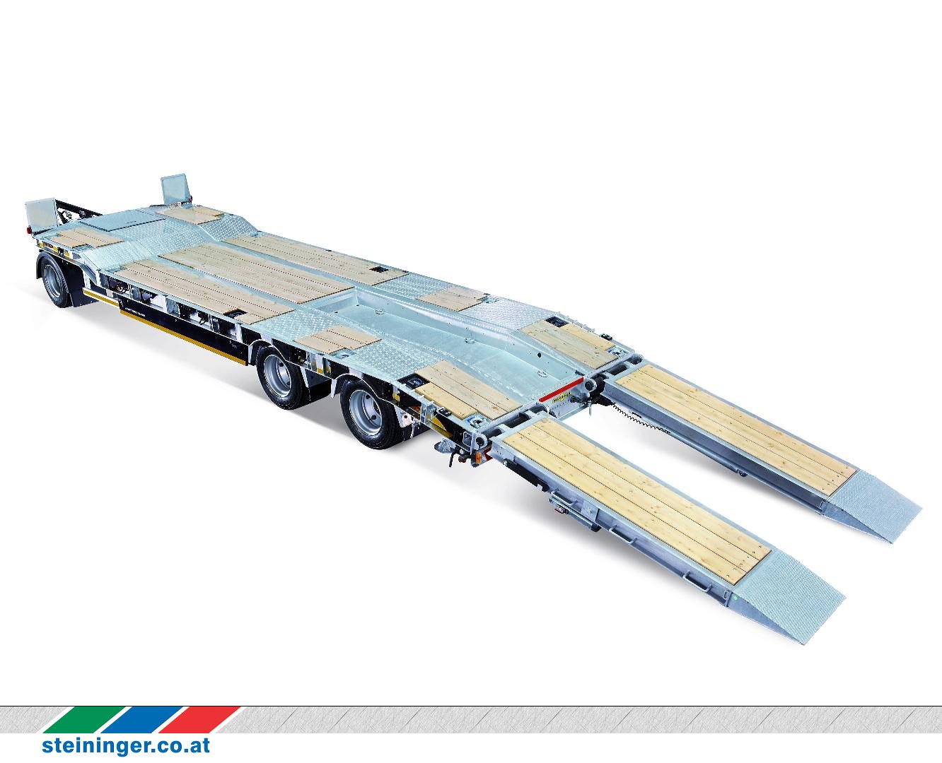 Humbaur Tieflader Drehschemel 3-Achser HTD 30T | Anhänger Steininger