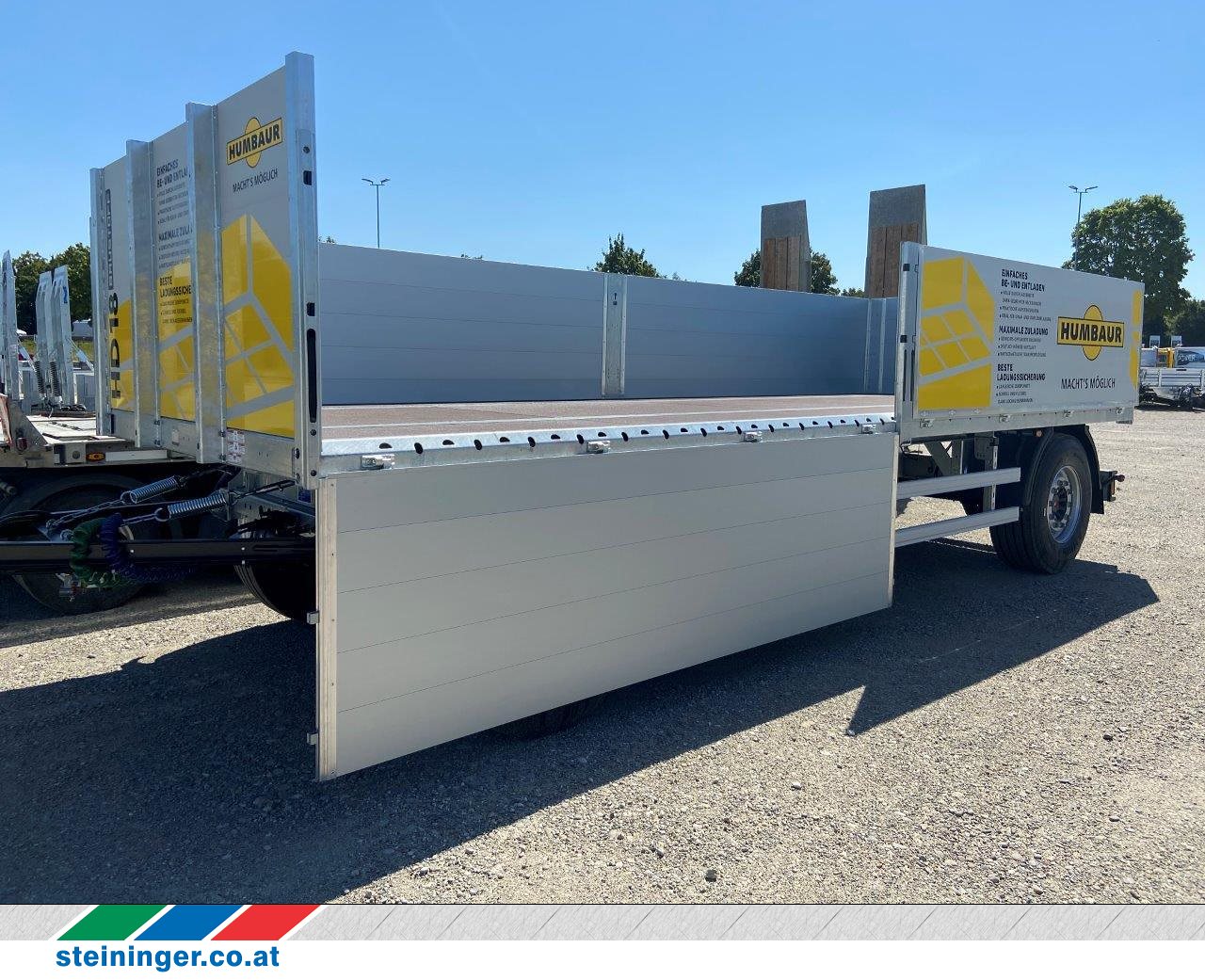 Baustoff LKW Anhänger HD 18 | Anhänger Steininger