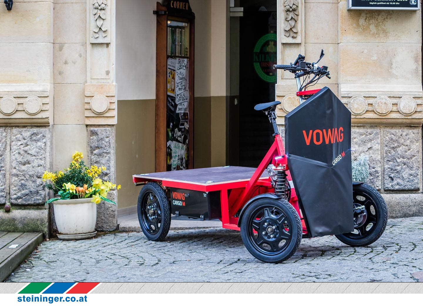 Vowag Elektro-Lastenrad Alba Pritsche | Elektro-Lastenfahrräder by ...