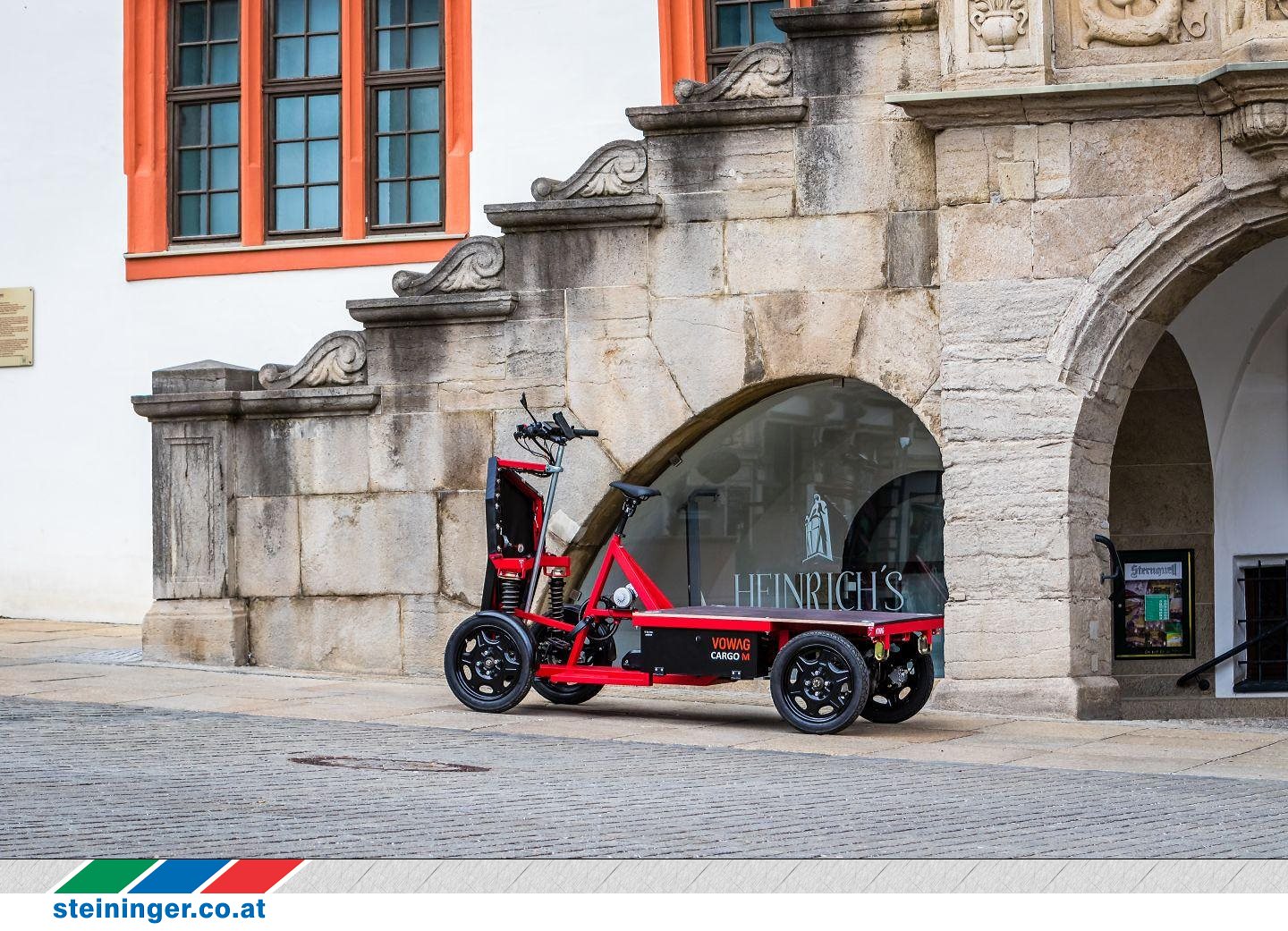 Vowag Elektro-Lastenrad Alba Pritsche | Elektro-Lastenfahrräder by ...