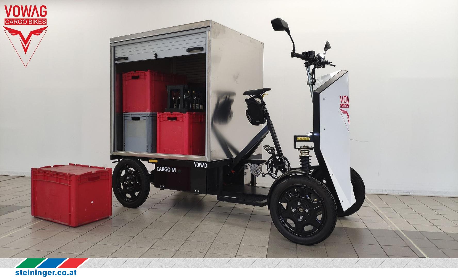 Elektro-Lastenrad Alba Hausmeisterbox | Elektro-Lastenfahrräder by ...