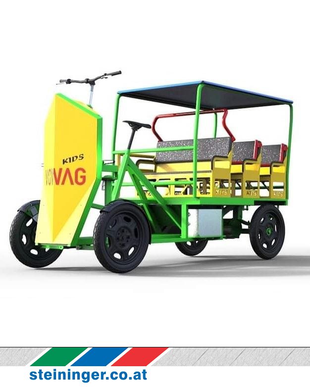 Vowag Elektro-Lastenrad Alba Taxi 4kWh Akku/T | Elektro-Lastenfahrräder ...