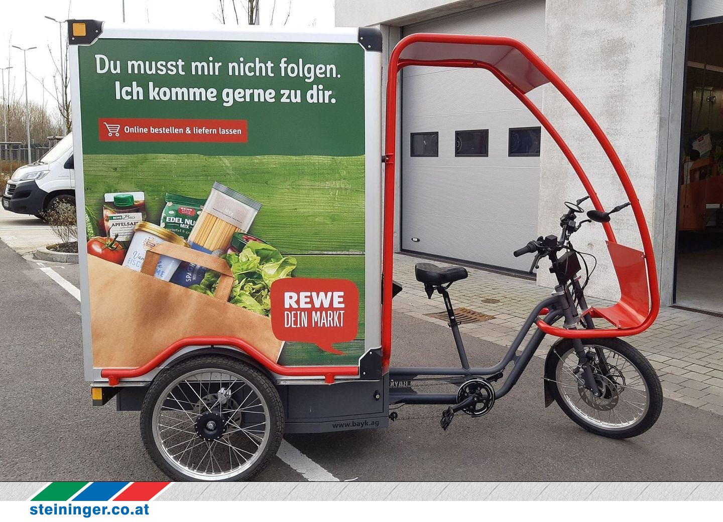 Bayk Elektro-Lastenrad Flori Kofferaufbau 14 Gang | Elektro ...