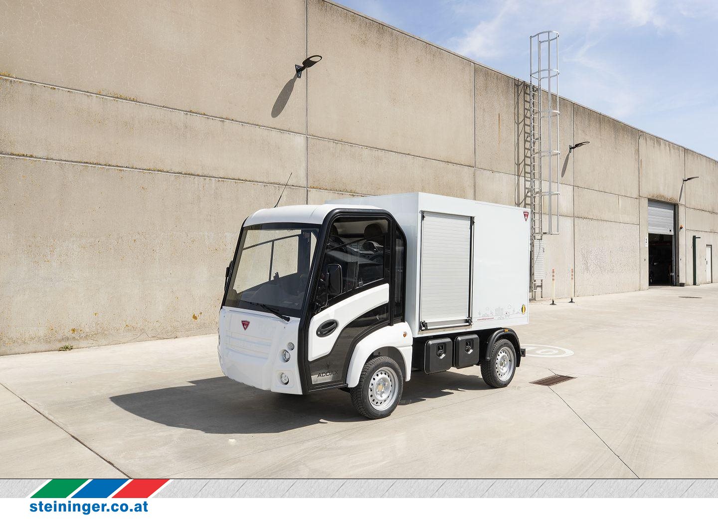 Addax Elektro-Klein-LKW Kiru Koffer | Elektro-Klein-LKW by Steininger