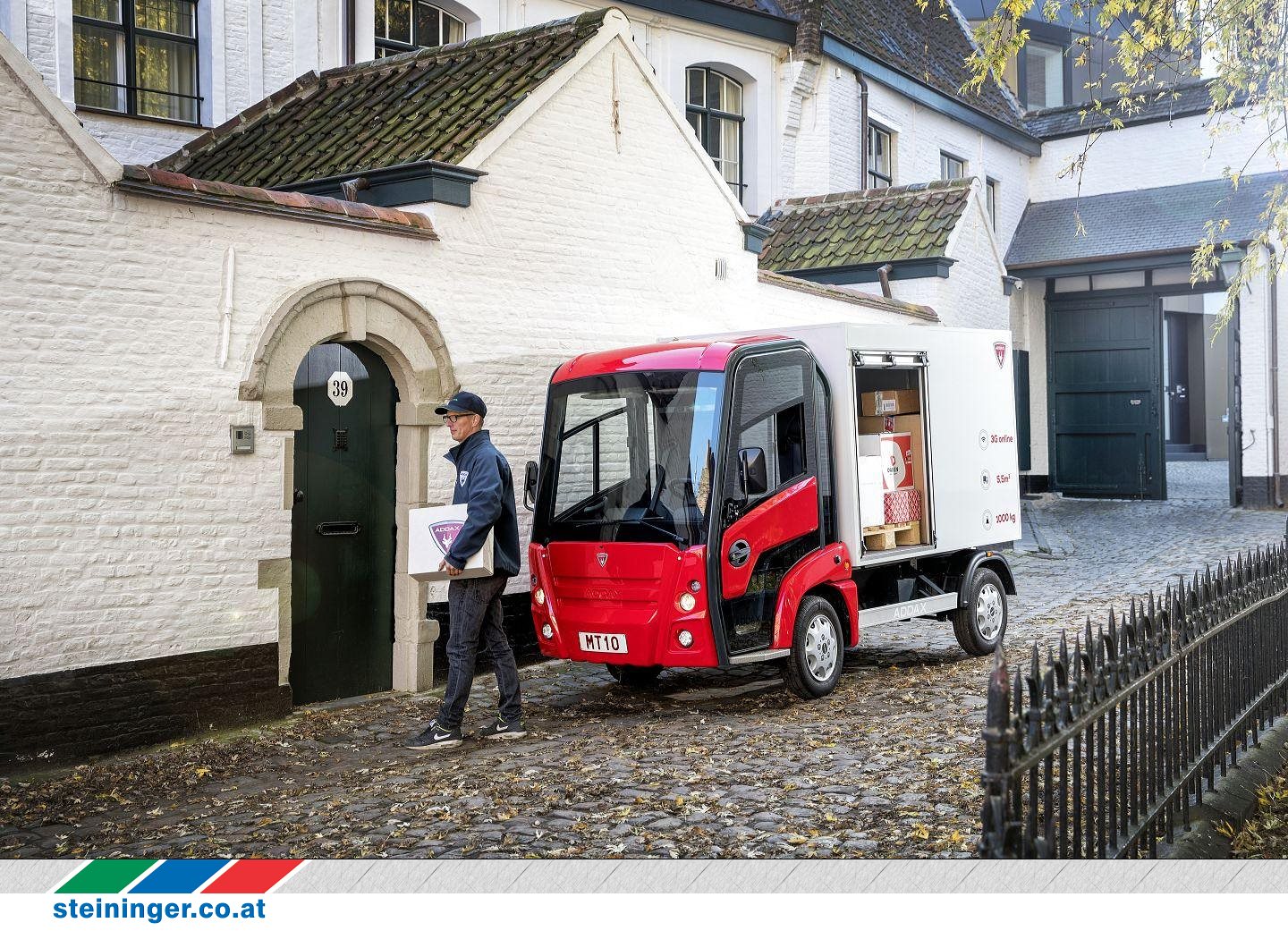 Elektro-Klein-LKW Kiru Koffer | Elektro-Klein-LKW by Steininger