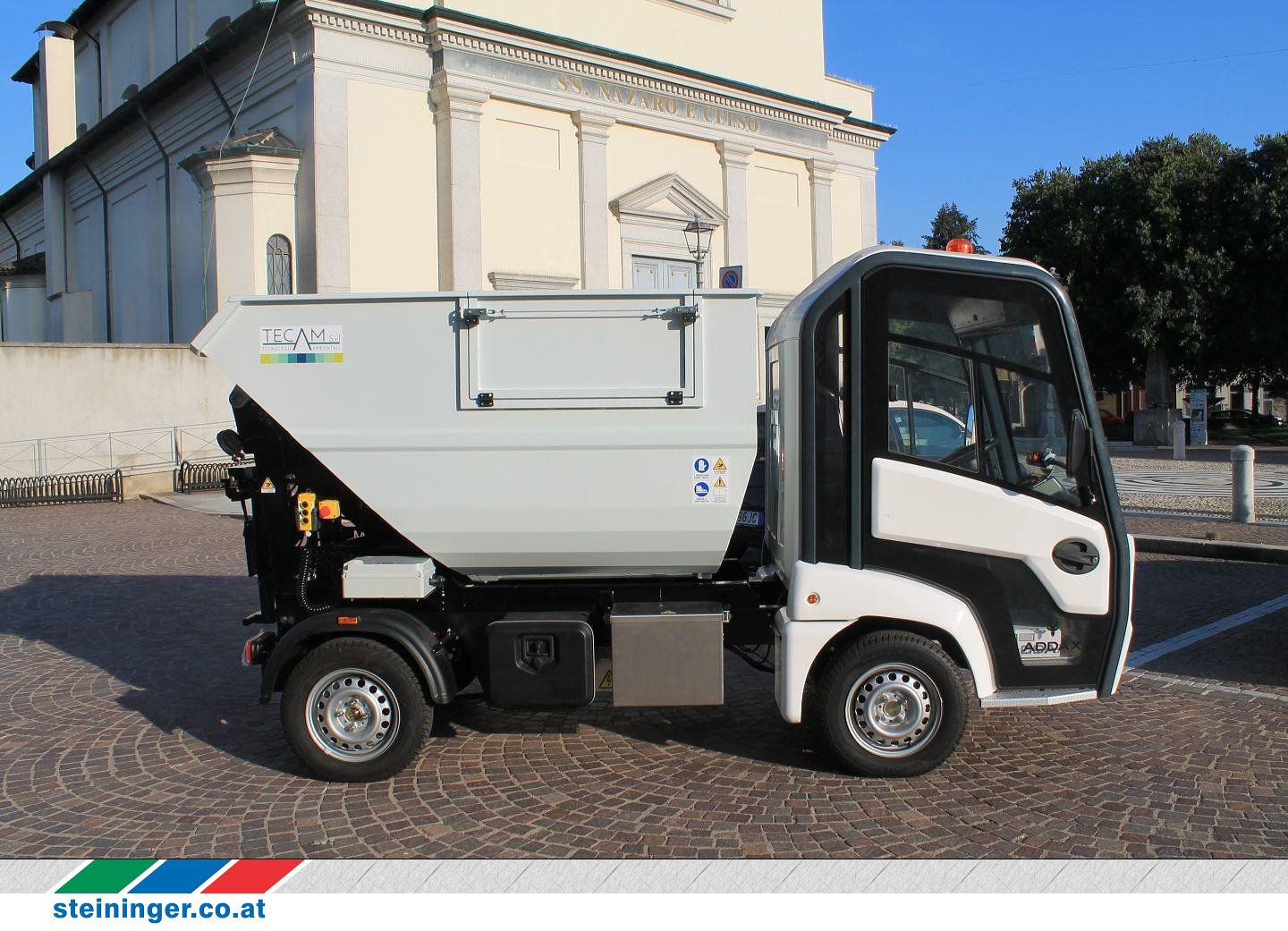 Elektro-Klein-LKW Kiru Muldenkipper | Elektro-Klein-LKW by Steininger
