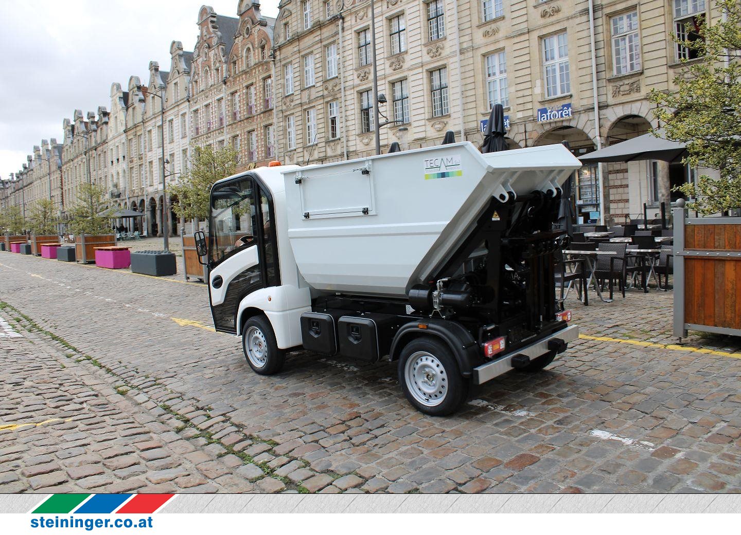 Elektro-Klein-LKW Kiru Muldenkipper | Elektro-Klein-LKW by Steininger