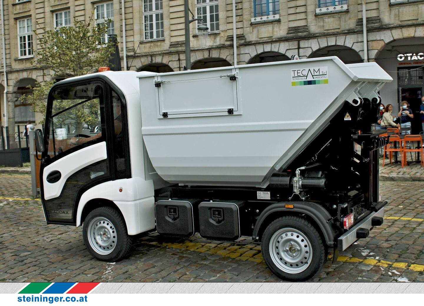 Elektro-Klein-LKW Kiru Muldenkipper | Elektro-Klein-LKW by Steininger