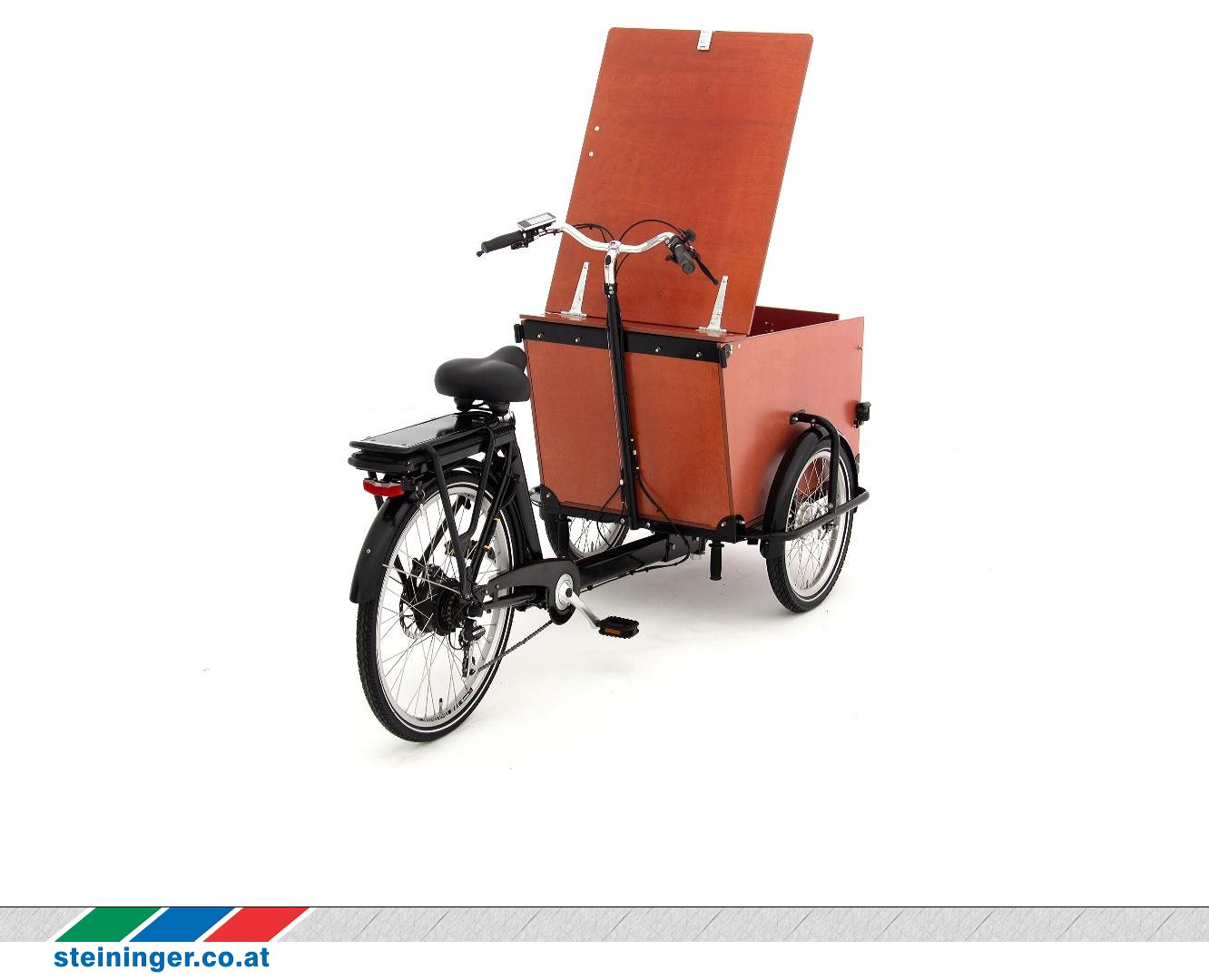 Elektro Lastenrad "Bauxi"-Trike | Elektro-Lastenfahrräder by Steininger