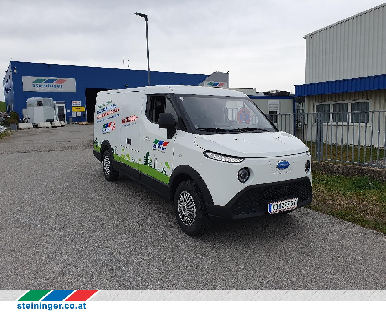 Elektro-Klein-LKW & Elektro-Nutzfahrzeuge | Steininger E-Lastentransport