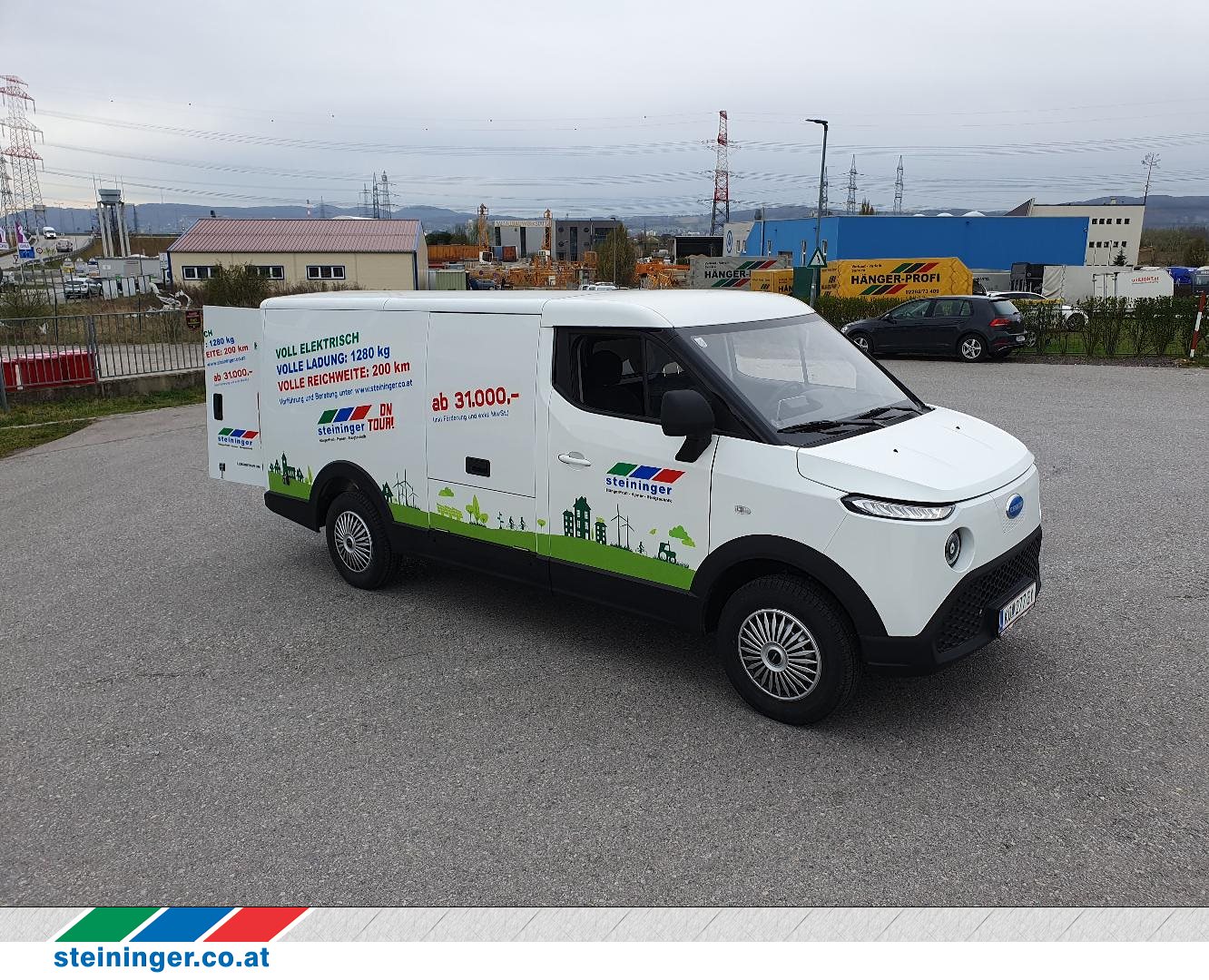 Elektro-Kastenwagen (E-Klein-LKW) | Steininger E-Nutzfahrzeuge