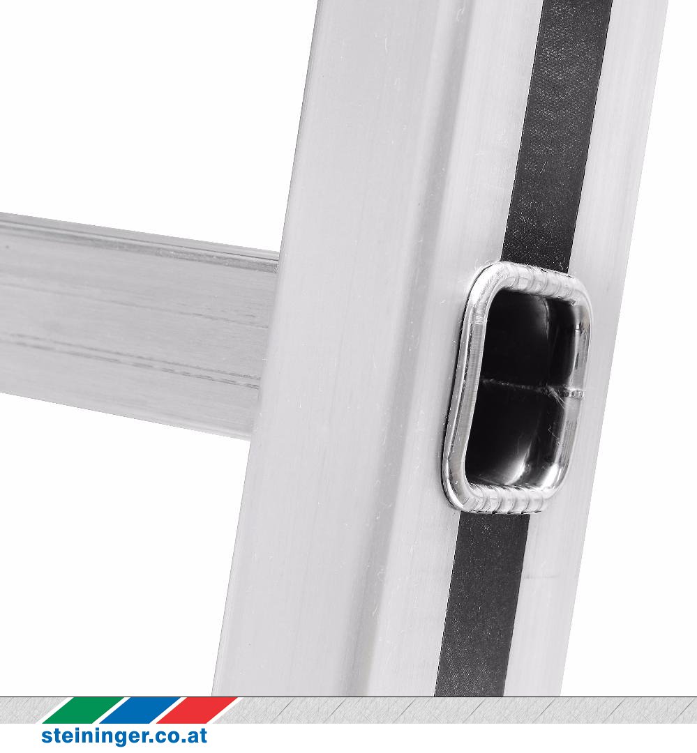 Alu-Pro Sprossenanlegeleiter 70011 14 | Leitern Steininger