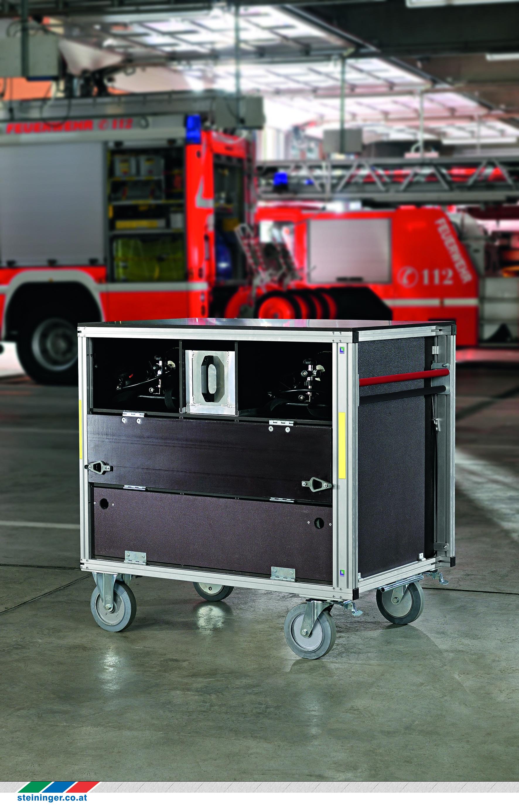 Transportkisten & Rollcontainer | Feuerwehrtechnik Steininger