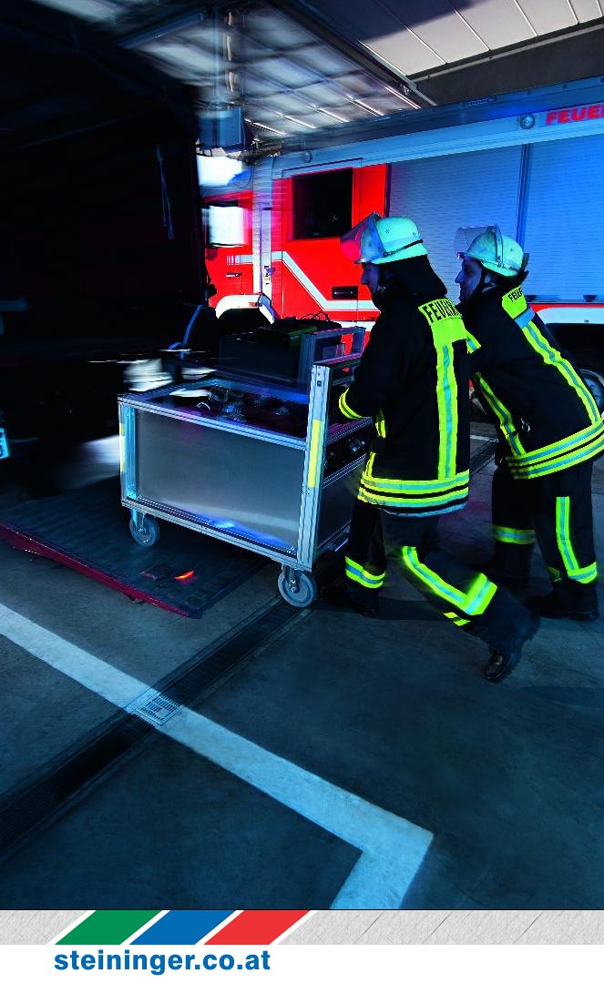 Rollcontainer für Feuerwehr & Rettung | Feuerwehrtechnik Steininger