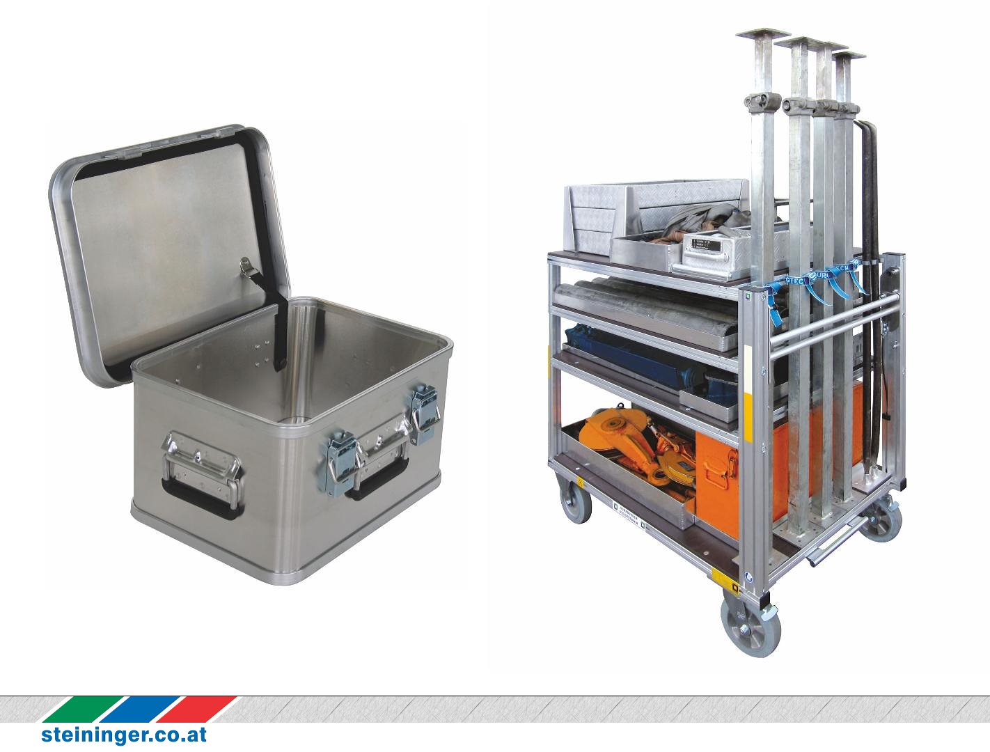 Transportkisten & Rollcontainer | Feuerwehrtechnik Steininger