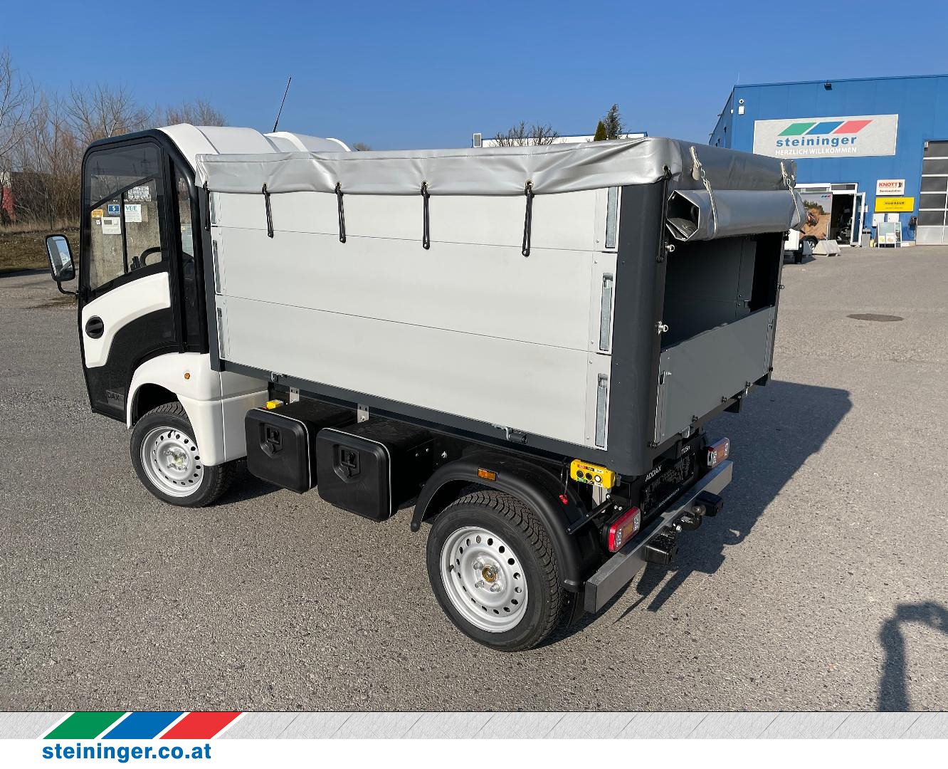 Elektro LKW-Kipper Kiru VORFÜHRER | Elektro-Klein-LKW by Steininger