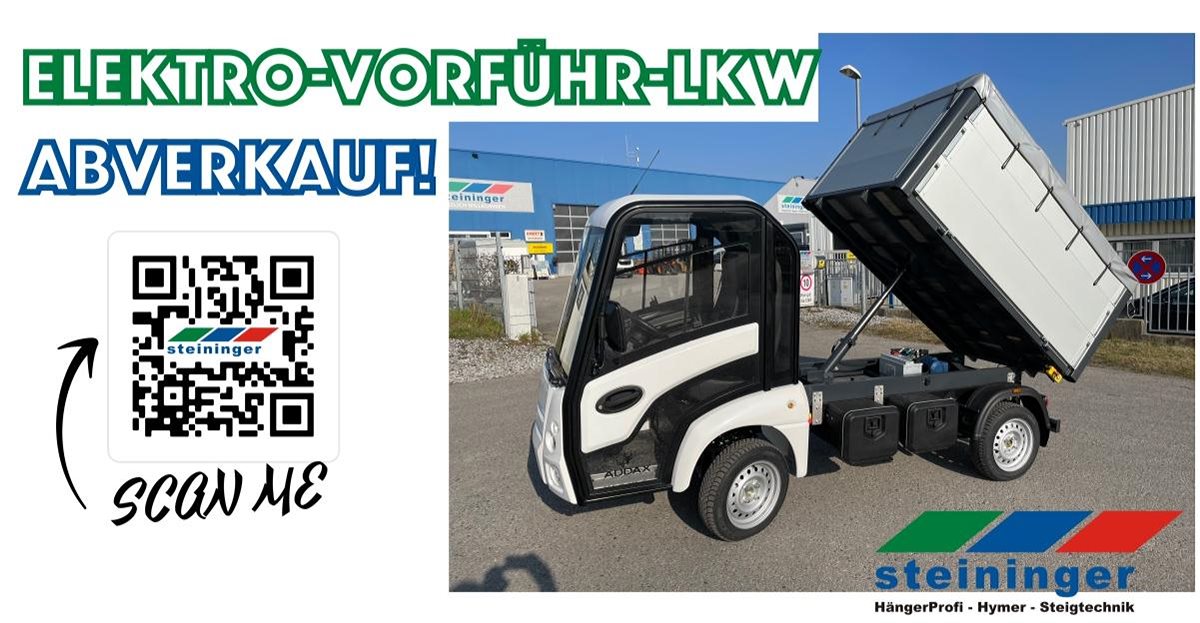 Elektro-Klein-LKW & Elektro-Nutzfahrzeuge | Steininger E-Lastentransport