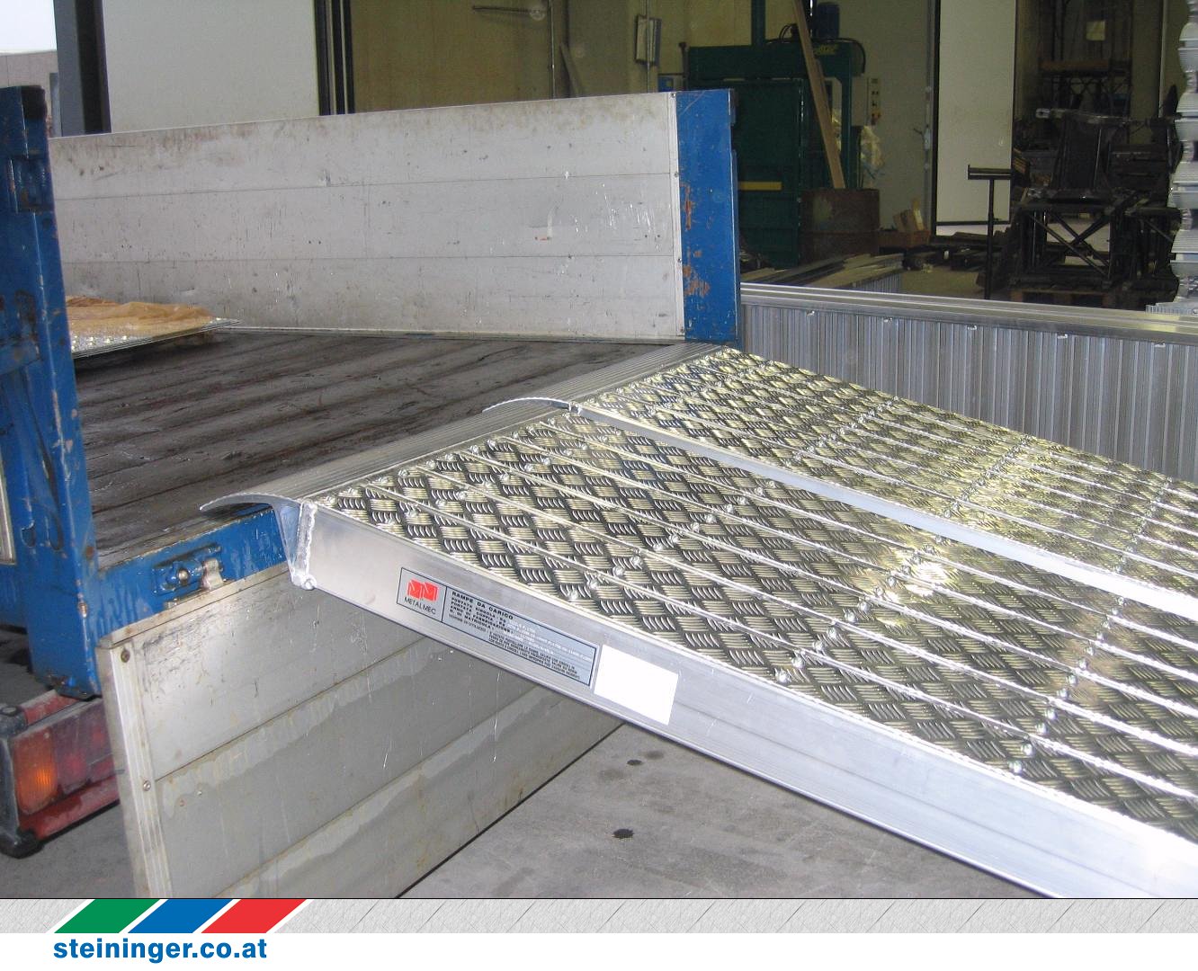 Verladeschienen Alu, mit Quintettblech-Beschichtung M120S 5/50 AL ...